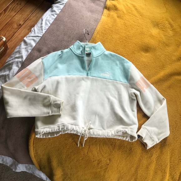 Puma | Sweaters | Puma Cropped Sweater | Poshmark